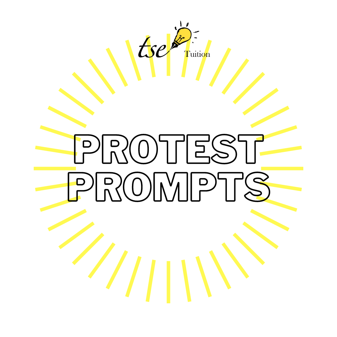 Practice prompts pack: Protest Framework – TSE Publications